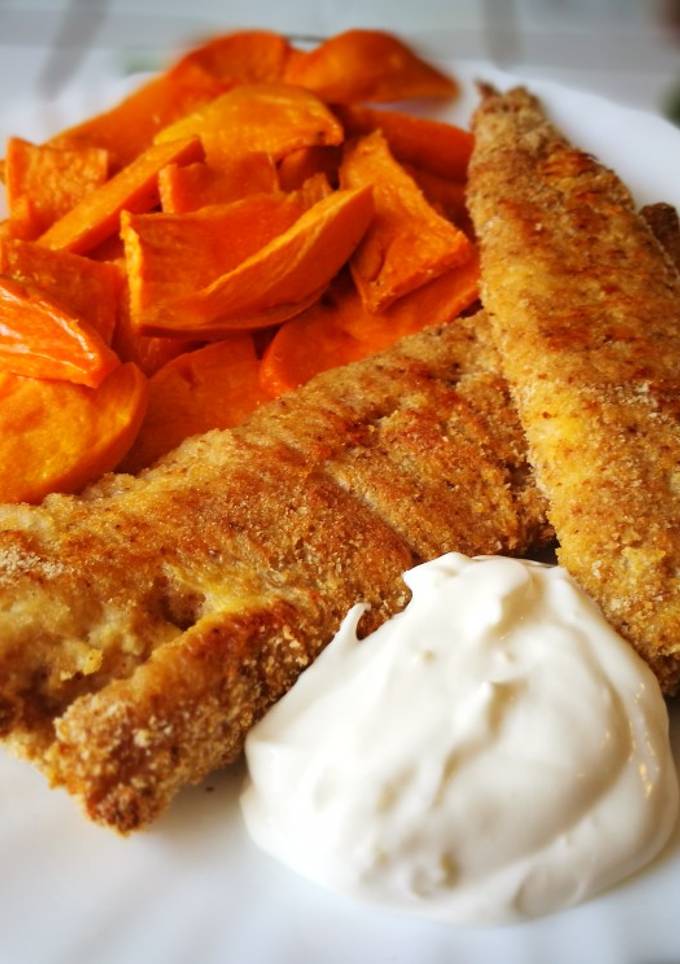 Rántott hal sütőben sütve | Deák Erika receptje - Cookpad receptek
