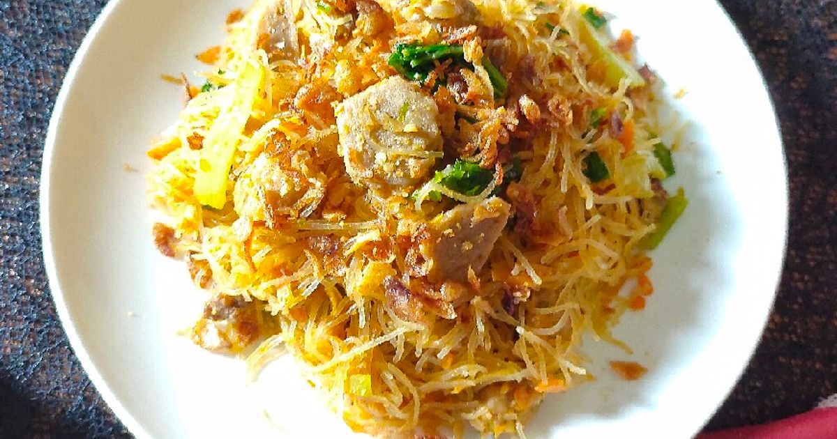 Resep Bijag(bihun Jagung) Pok Coy Bakso oleh Yusra Sfa - Cookpad