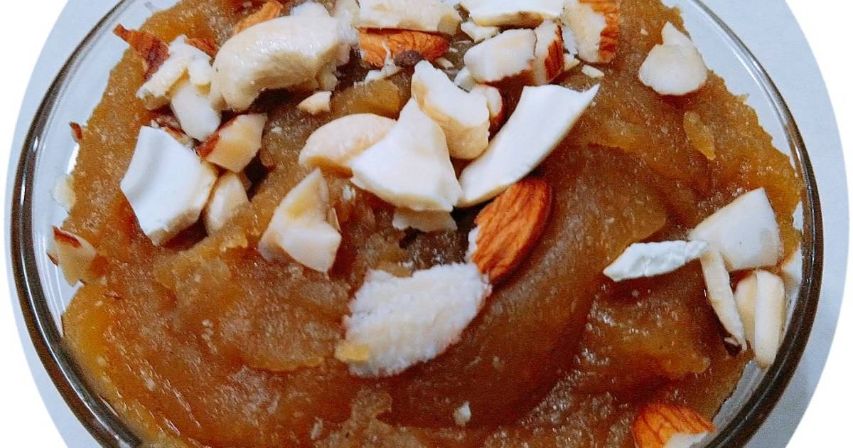 Whole wheat flour halwa Recipe by Priyanka Byadwal - Cookpad