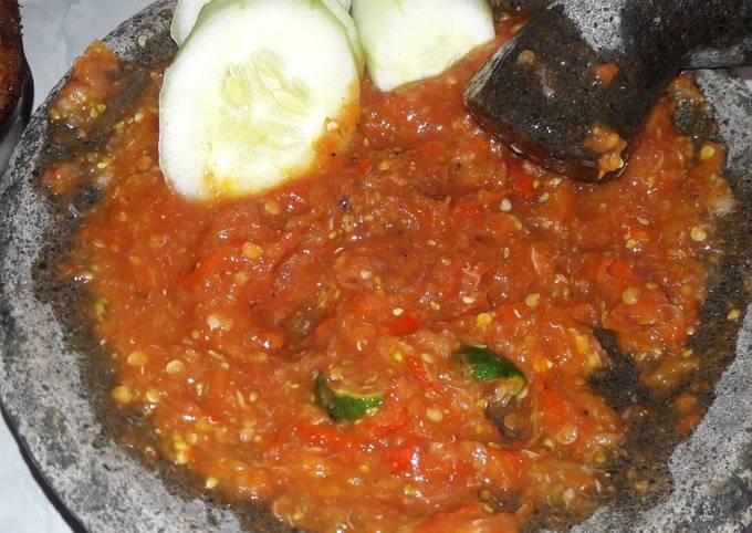Resep Sambal Tempong oleh Heny Rizqiyah - Cookpad