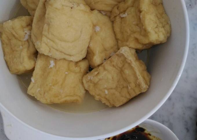 Resep Tahu rebus ala kopi eva oleh Nunik - Cookpad