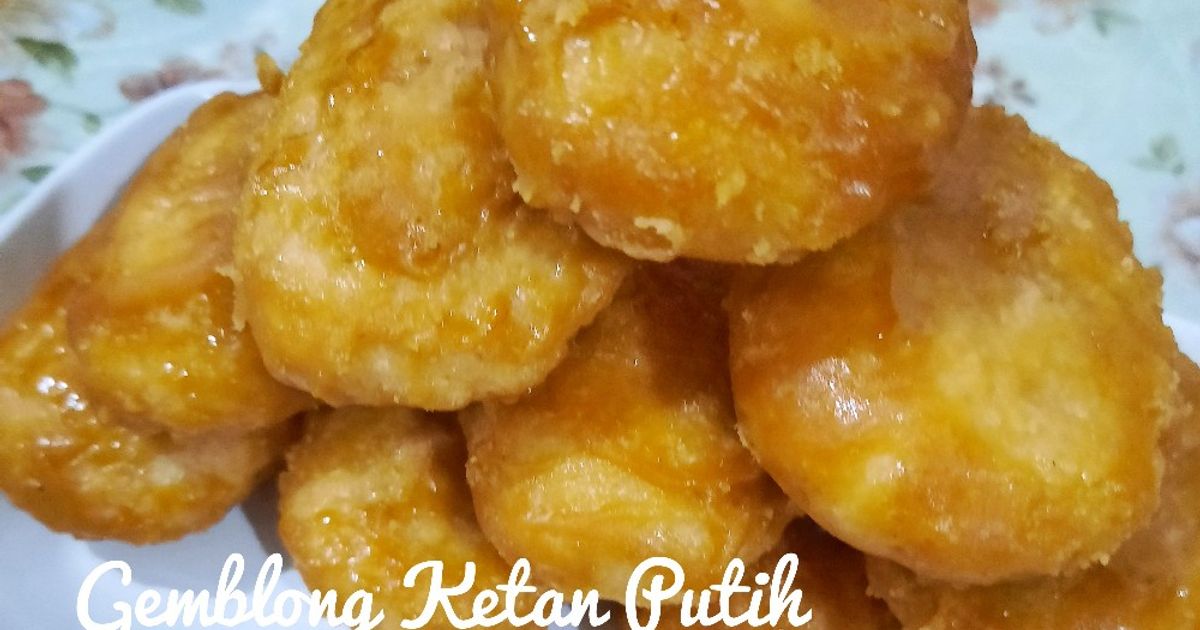 Resep Gemblong Ketan Putih oleh Eka Putri Pitasari - Cookpad