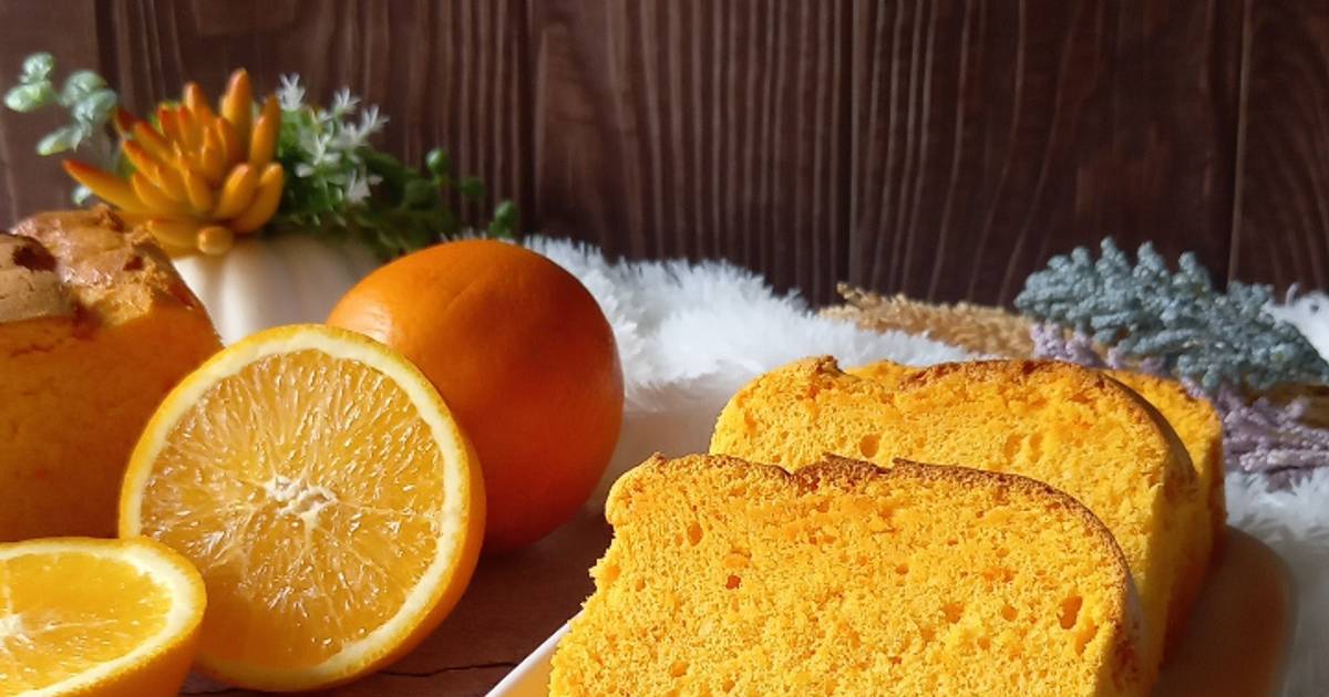 Resep 🍊range Sponge Cake / Cake dari Kulit Jeruk Sunkist oleh Dapoer ...