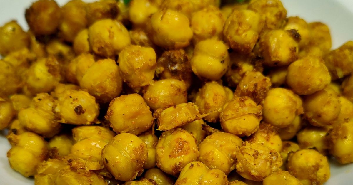 Crunchy Roasted Parmesan Chick Peas Recipe By Taylor Topp Comacho