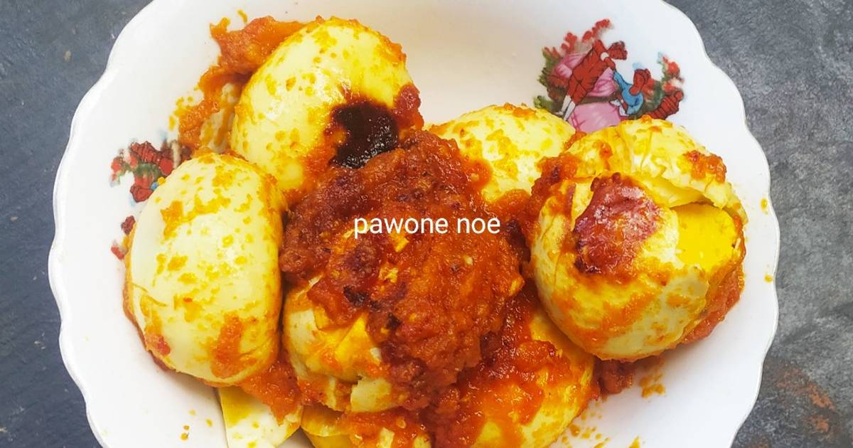Resep olahan telur rebus lezat & praktis, masakan harian mudah