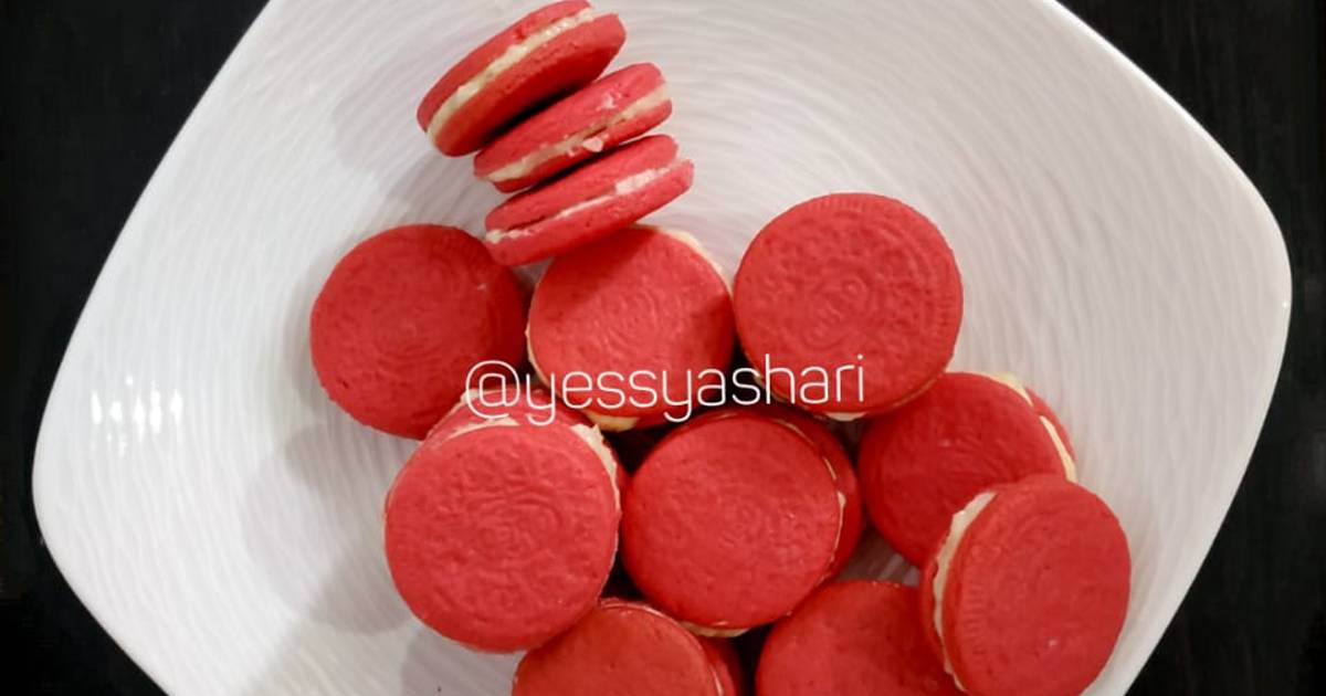 Resep 31. OREO SUPREME kw 1 (red velvet, must try !) 👑 oleh Yessy ...