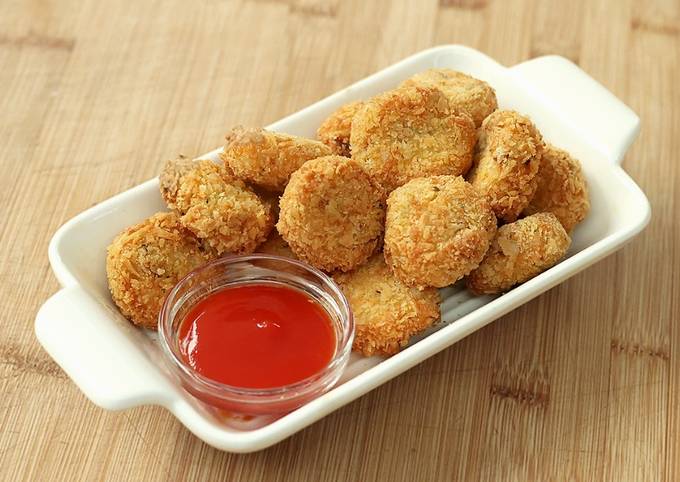 Nugget Tempe Logo Resep Nugget Tempe Mozzarella Oleh Deis Daraswati