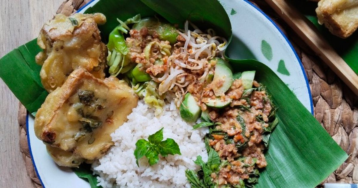 Resep pecel kembang turi rumahan enak dan mudah - Cookpad