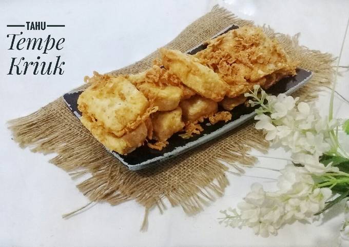 Resep Tahu Tempe Kriuk oleh farida Sulthan 🇮🇩 (IG. Malika02782) - Cookpad