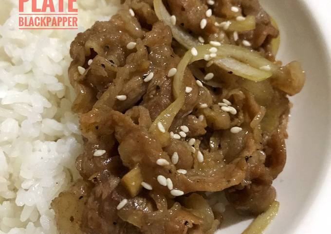 Resep Beef Short Plate Blackpapper oleh Dee Amron - Cookpad