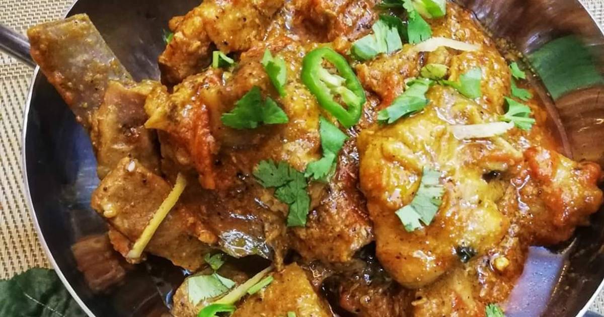 Peshawari mutton karahi Recipe by Sanober Danish - Cookpad