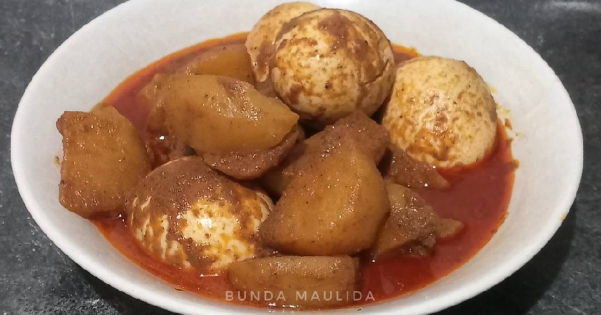 225 resep rendang telor bumbu instant enak dan mudah - Cookpad