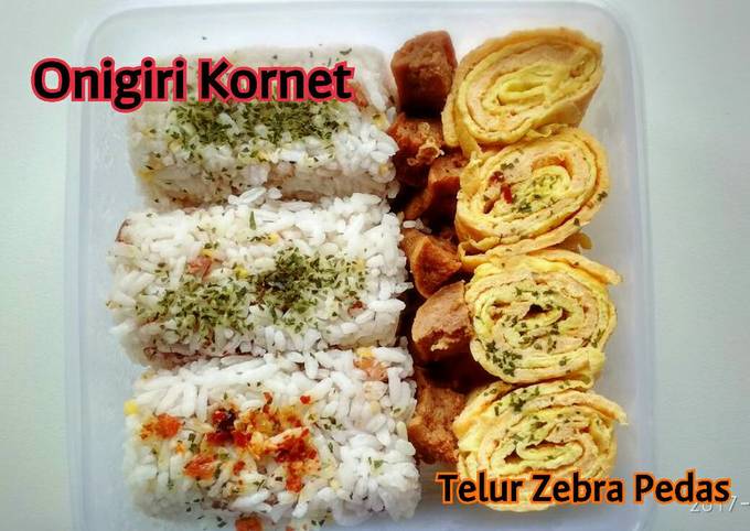 Resep Bekal Suami - Onigiri Bento oleh 🌻niabundaalif.blogspot.com - Cookpad