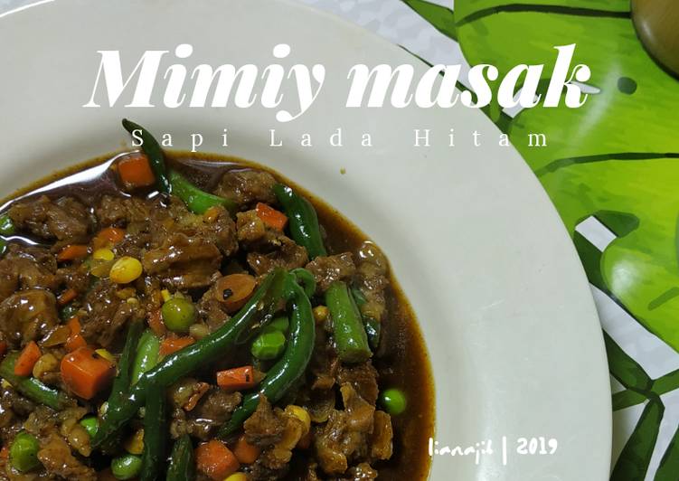 Resep Sapi Lada Hitam Praktis Oleh Lia Najib Cookpad