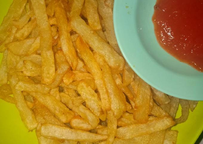 Resep Kentang Goreng Mcd ala rumahan oleh Cut Febrina Sabatini - Cookpad