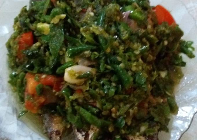 Resep Gembung Rebus Cabe Hijau oleh Sri Idayati - Cookpad