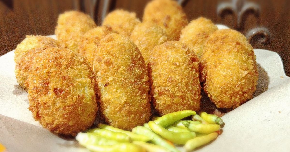 Resep Kroket Kentang Isi Daging Cincang oleh Ayu Resti - Cookpad