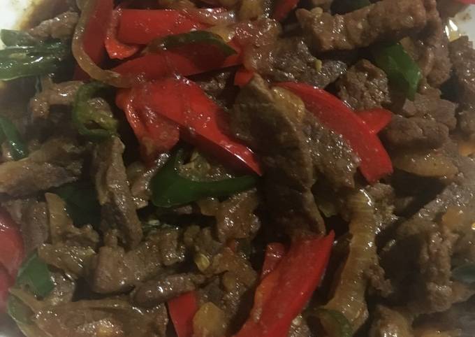 Resep Sapi Lada Hitam oleh Ilona Gracia - Cookpad