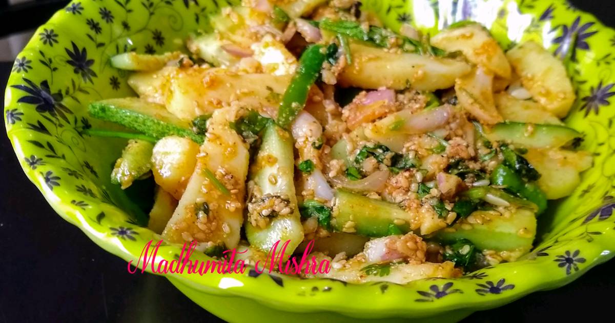 Aloo ko Achar (Instant Potato Pickle) from Nepal) Recipe by Dr ...