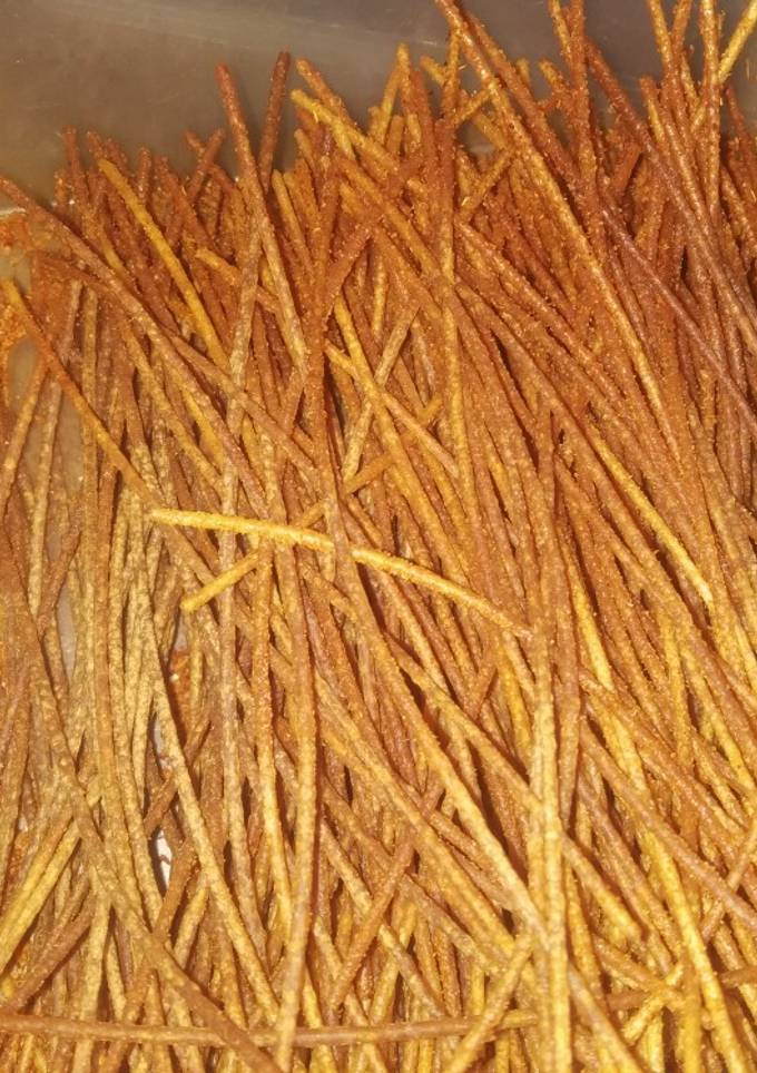 Resep Cemilan masa kecil (lidi lidian) oleh Ade Rahmawati - Cookpad