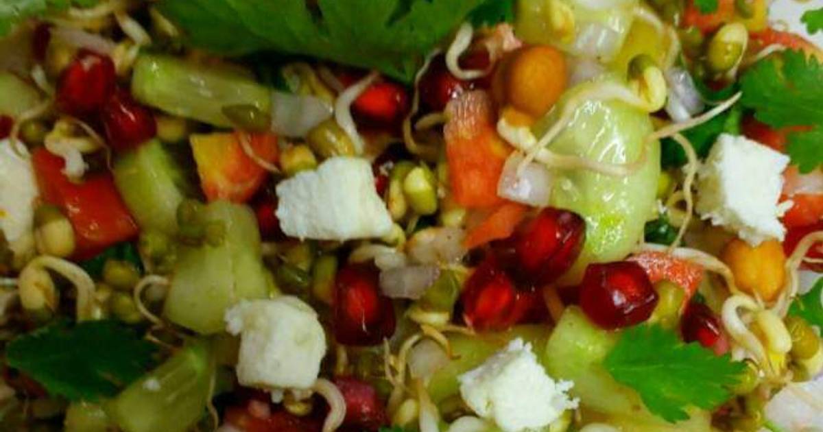 Sprout Chat Recipe by Neelam Chopra - Cookpad