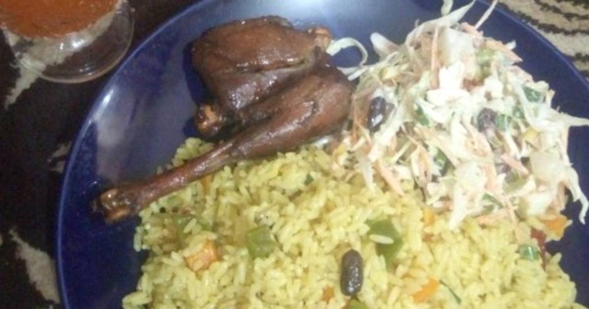 Fried rice girki daga AHHAZ KITCHEN - Cookpad