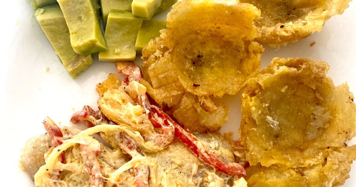 Filete De Pescado Con Salsa De Queso Y Vegetales 🤤 Receta de Paula ...