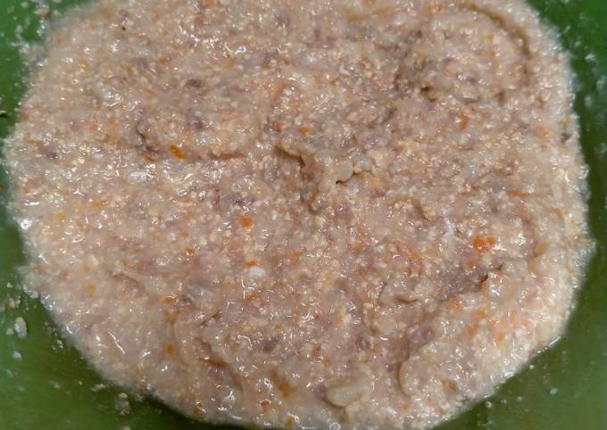 Resep MpASI 7+ daging sapi dan telur oleh Annora Banyu - Cookpad