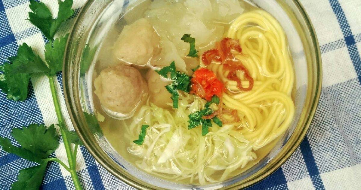 Resep Bakso Jamur Es oleh Annisa - Cookpad