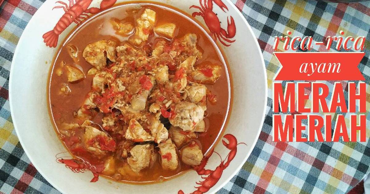 Resep Rica-rica Ayam Merah Meriah ala Chef Uniekok oleh Eka Annisa ...