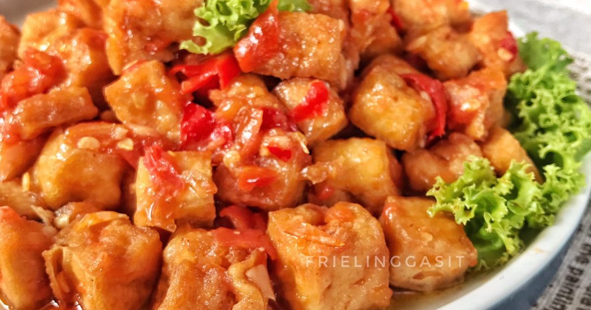 Resep tahu garam asam rumahan enak dan mudah - Cookpad