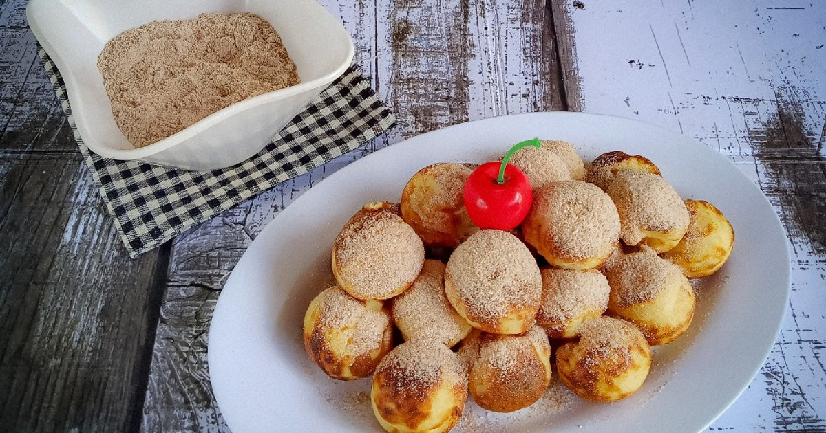 Resep Poffertjes / Apam Belanda Tabur Coklat Bubuk & Gula oleh indah ...