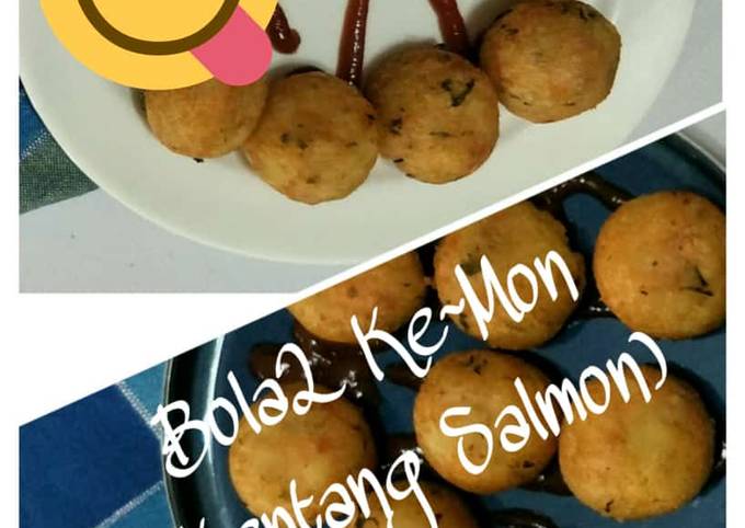 Resep Bola2 Ke~Mon (Kentang Salmon) oleh AMBYAR KITCHEN (Emily's Food ...