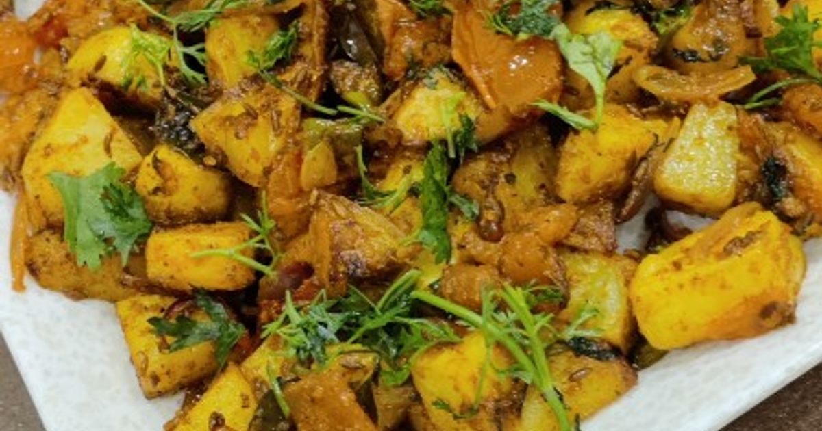 हींग जीरा आलू सब्जी(Hing Jeera Aloo Sabzi Recipe In Hindi) रेसिपी बनाने ...