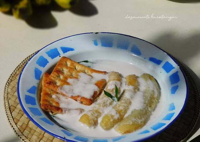 Resep Pisang Panggang Bakuah Santan Khas Minang oleh desmawati ...