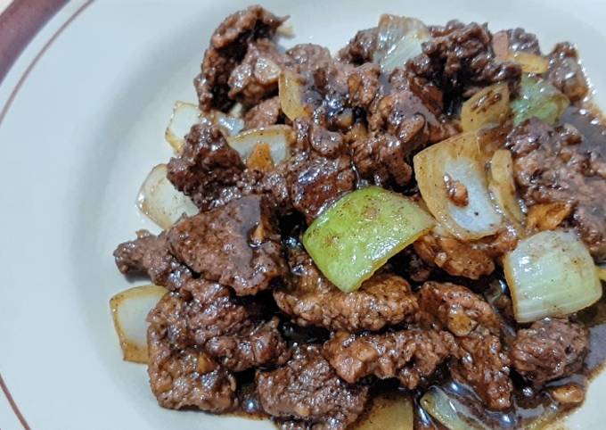 Resep Sapi lada hitam oleh Dwi PL - Cookpad