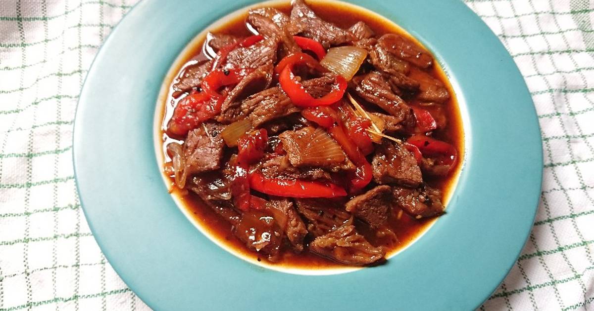 Resep Daging sapi lada hitam oleh Anis Susanti - Cookpad
