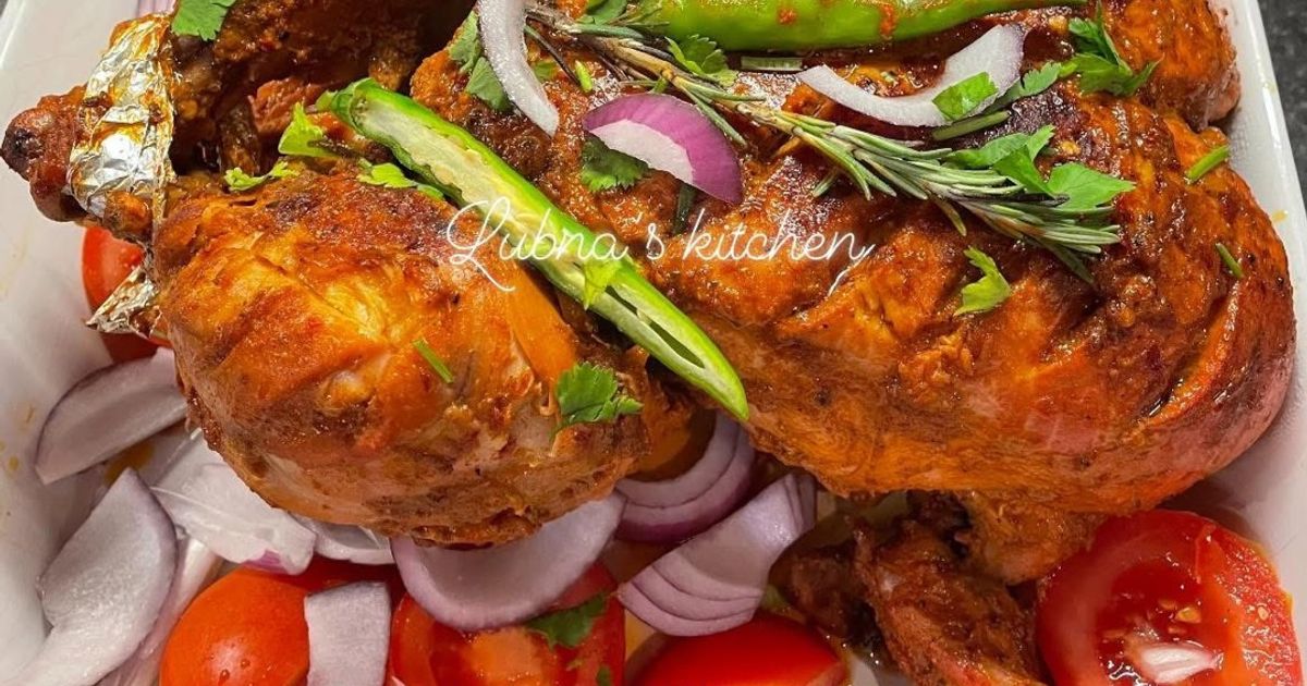 Air Fried Chicken Chargha: Recipe by Lubna’s Kitchen - Cookpad