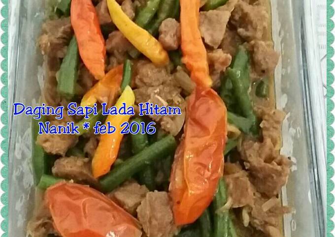Resep Daging Sapi Lada Hitam oleh Bunda Qanita - Cookpad