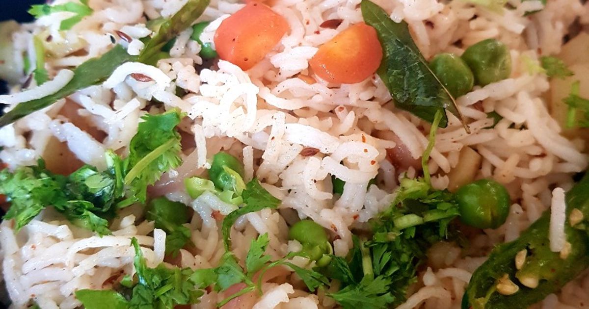 Mix Veg Pulav Recipe by Manisha Sampat - Cookpad