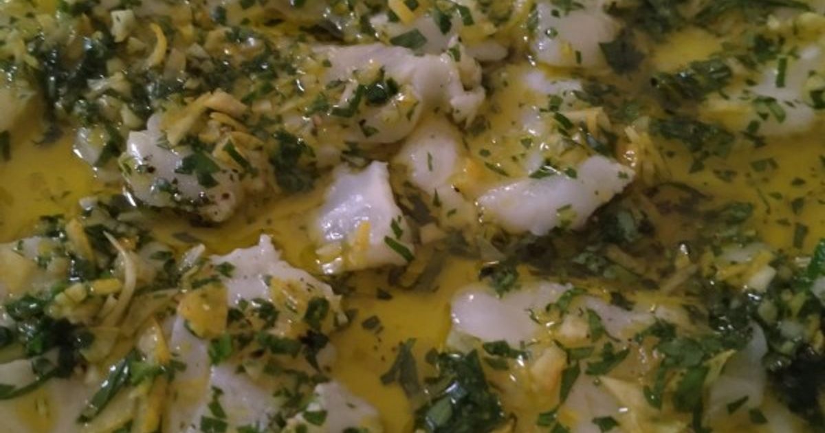 Salted Cod Carpaccio Recipe By Mariangela Moretti
