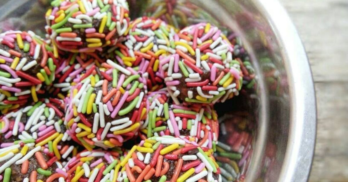 Resep Bola Bola Choco Rainbow / Choco Ball oleh Lelly Afriyanti Afida ...