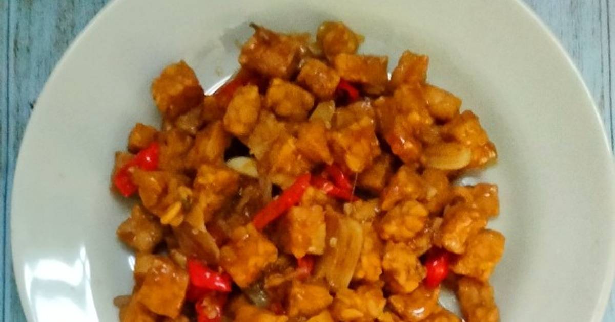 Resep Oseng Tempe Saus Tiram oleh Ine Ervina - Cookpad