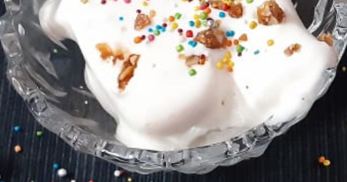 Vanilla Ice Cream Recipe by Monika gupta - Cookpad