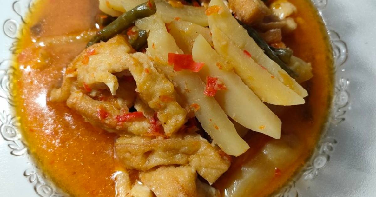 Resep Tahu Kuah Santan oleh Key - Cookpad