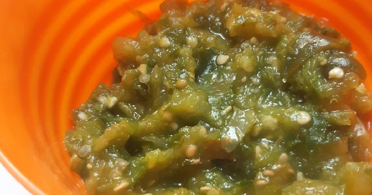 Resep Sambal Ijo Padang oleh Reamur Ai Haibara - Cookpad