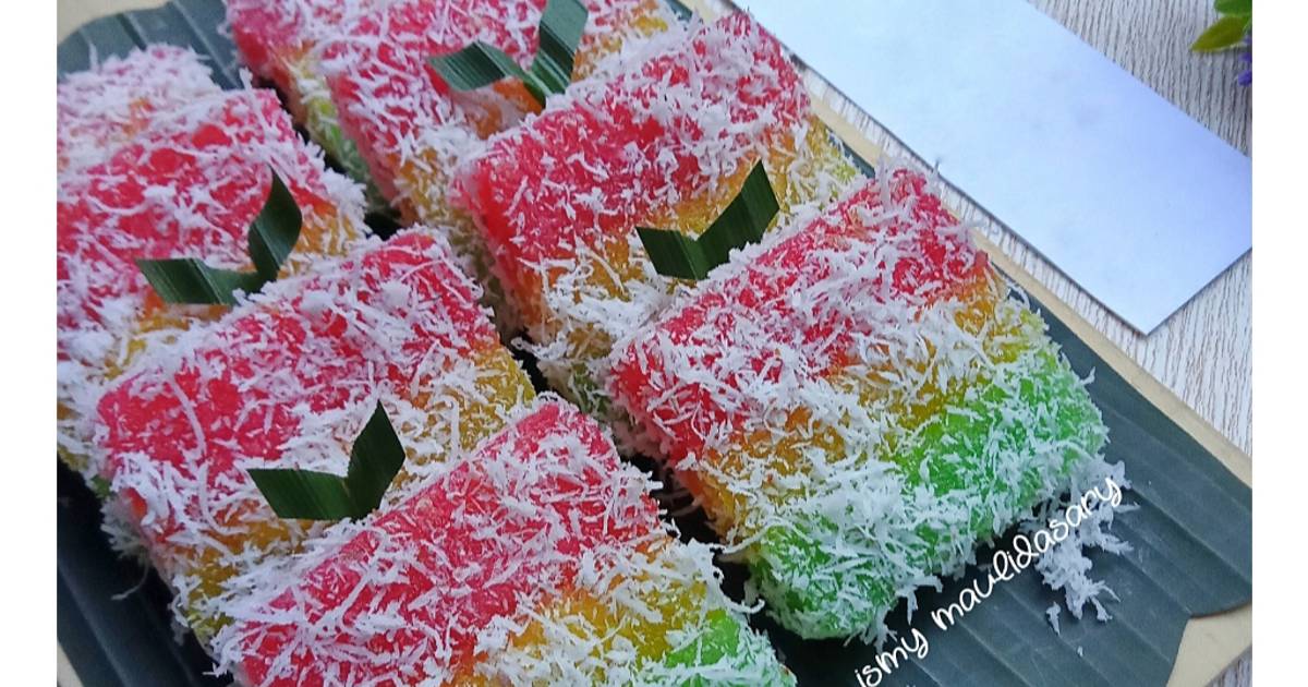 54 resep agar lapis pelangi enak dan mudah - Cookpad