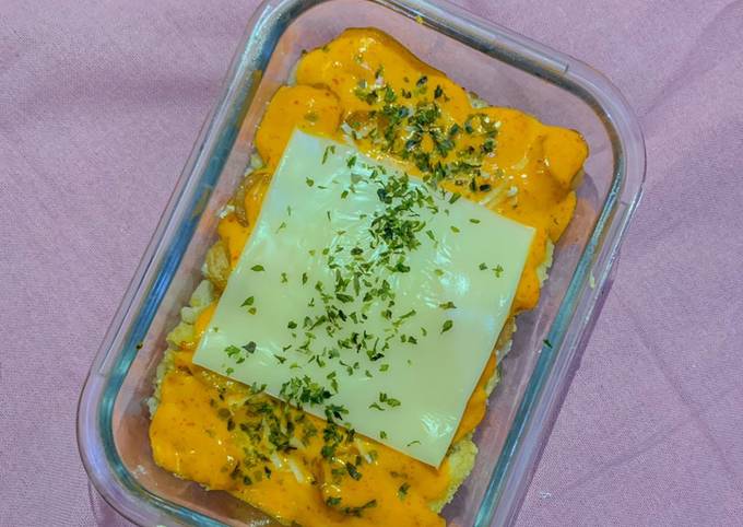 Resep Chicken Mentai Rice oleh miahenikaptr - Cookpad