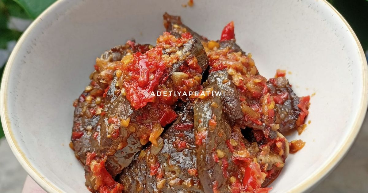 Resep Balado Basah Paru oleh Mama Baim - Cookpad