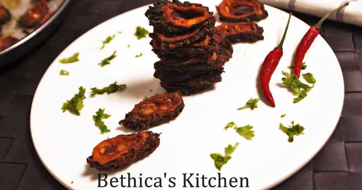Baked Karela Recipe by Bethica Das - Cookpad